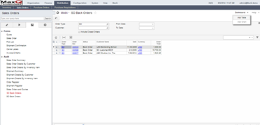 Acumatica Dashboards - MaxQ Technologies