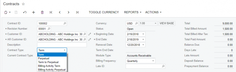 Advanced Billing - MaxQ Technologies