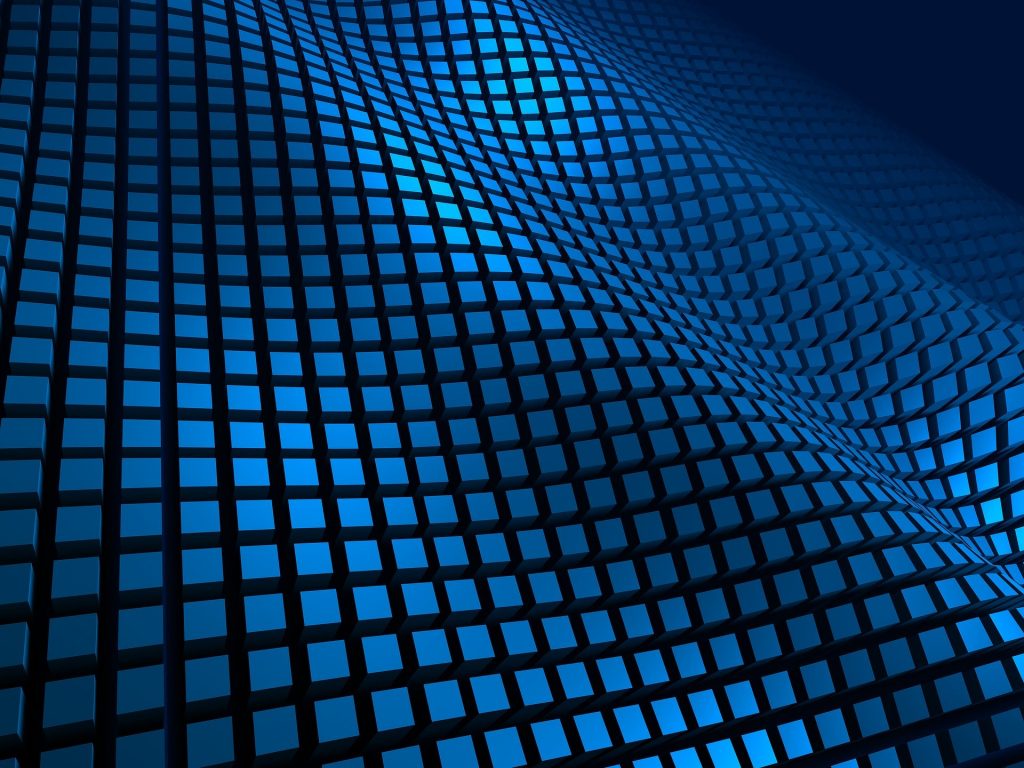 Blue Abstract Wave Background - MaxQ Technologies
