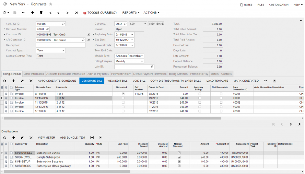 Recurring Billing - MaxQ Technologies
